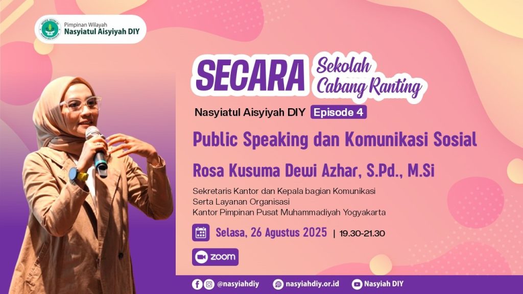 Belajar Bicara dan Menginspirasi: Rosa Kusuma Dewi Azhar Tekankan ...